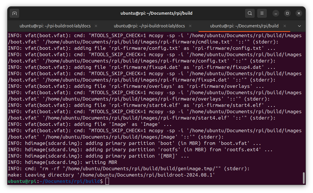 3. Embedded Linux With RPI — Design of Embedded Systems with RaspberryPI 1.0 documentation